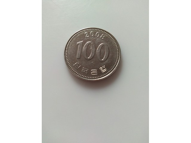 100 Vona, Južna Koreja, 2008.
