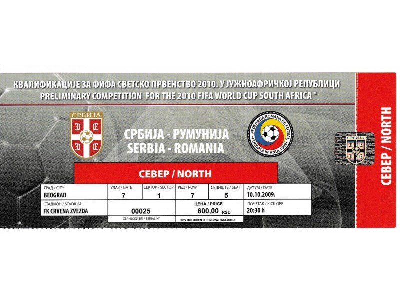 2009, SRBIJA - RUMUNIJA! Kvalifikacije za SP.