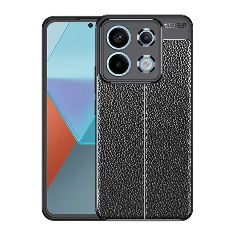 Maska Elegant man exclusive za Xiaomi Redmi Note 13 4G (EU), Crna