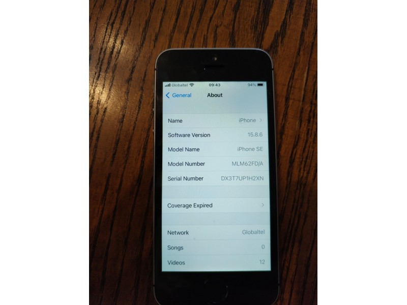 Iphone se 64gb bh 100%