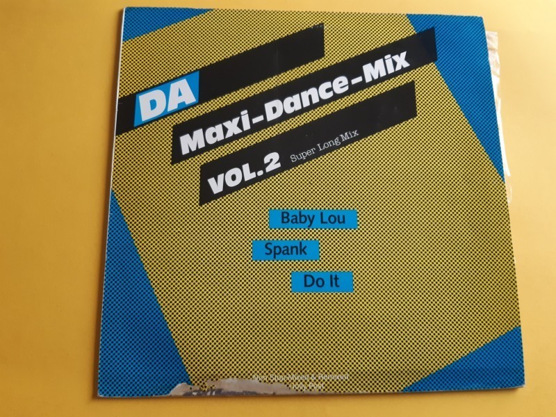 MAXI ***** DA MAXI DANCE MIX VOL. 2 ***** GERMANY