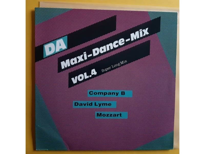 MAXI*** DA MAXI DANCE MIX VOL. 4 ***** GERMANY