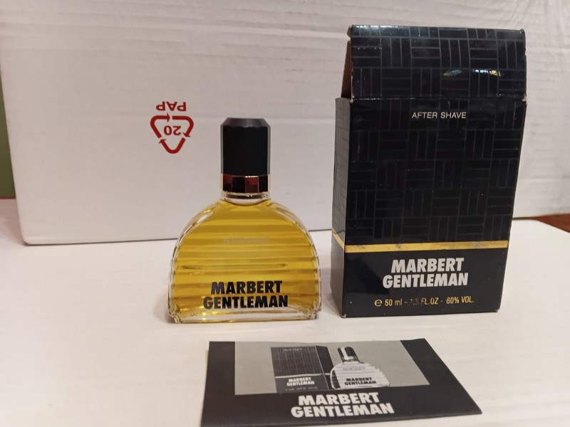 Marbert gentleman, 50ml, Novo
