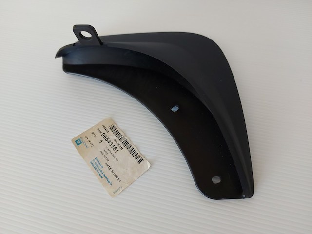 GM Splash guard, rear, left, Chevrolet Aveo - 96543161