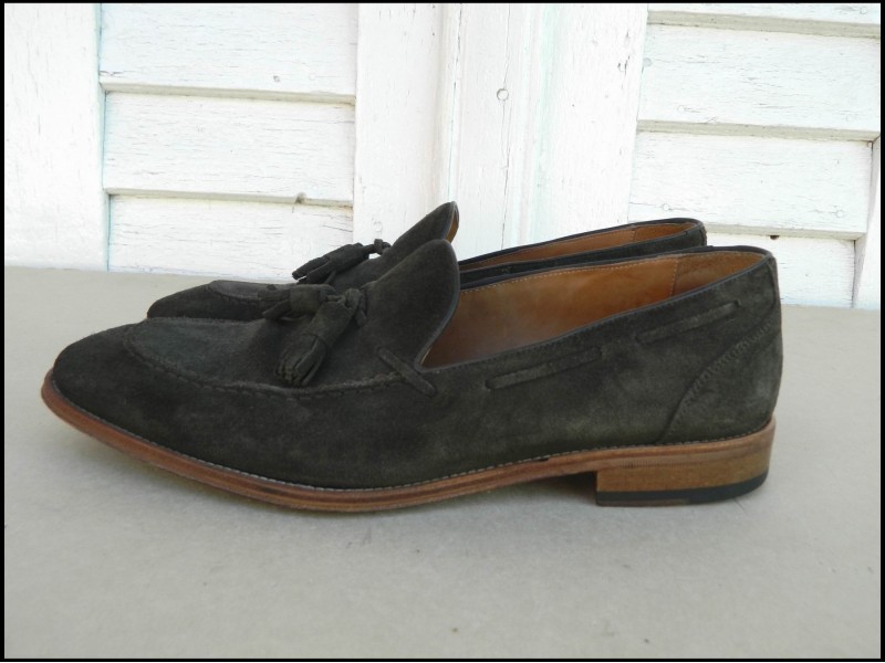 Paco milan muške cipele mokasine prevrnuta koža 42