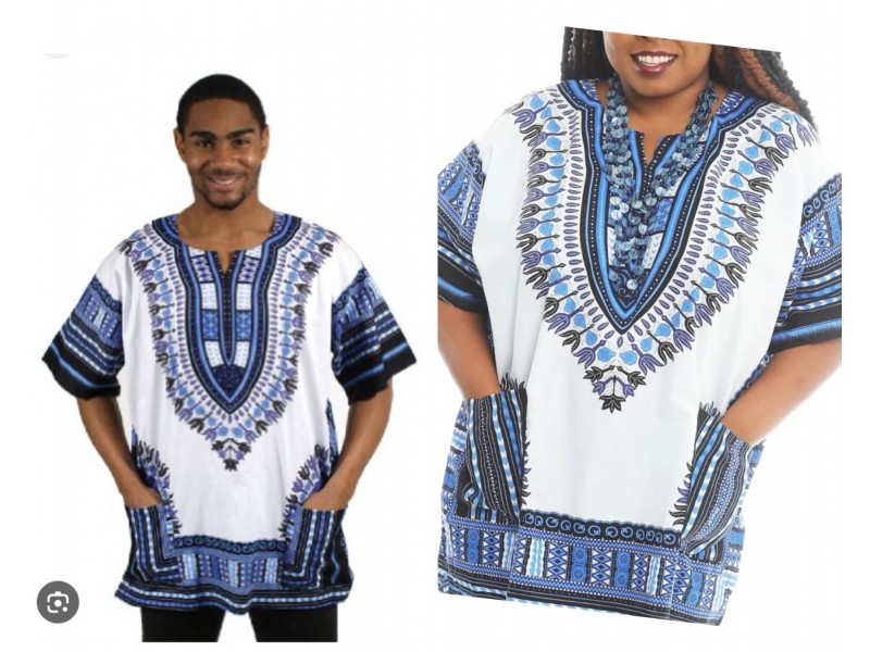 MAMA&PAPA afrička unisex dashiki tunika NOVO