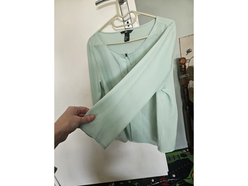 H&M bluza kosulja mint