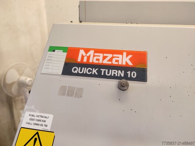 CNC strug
Mazak Quick Turn 10