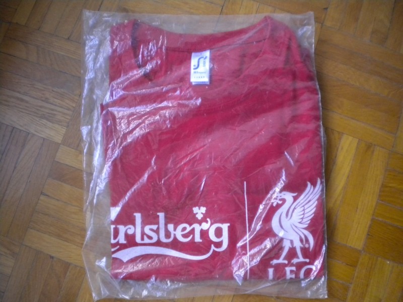 LIVERPOOL Carlsberg, pamucna majica size L NEOTPAKOVANA