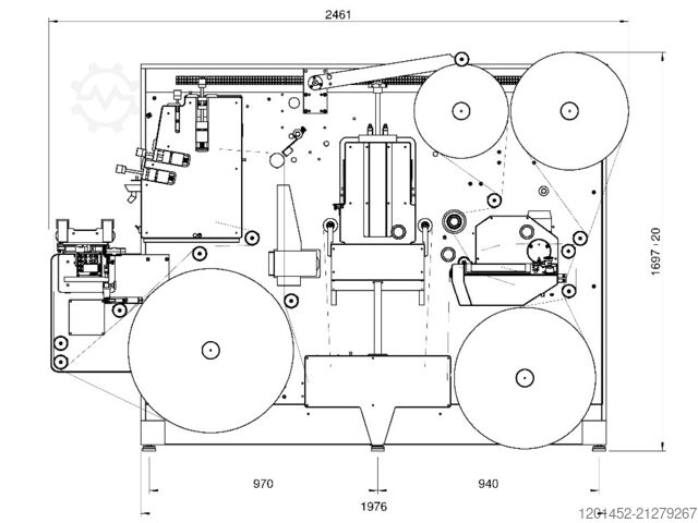 Polu-rotaciona prese za isečenje
Grafisk Maskinfabrik - GM DC330 Mini