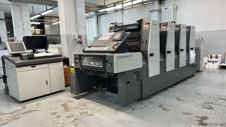 SHEETFED OFFSET PRESS
Komori Lithrone L 420