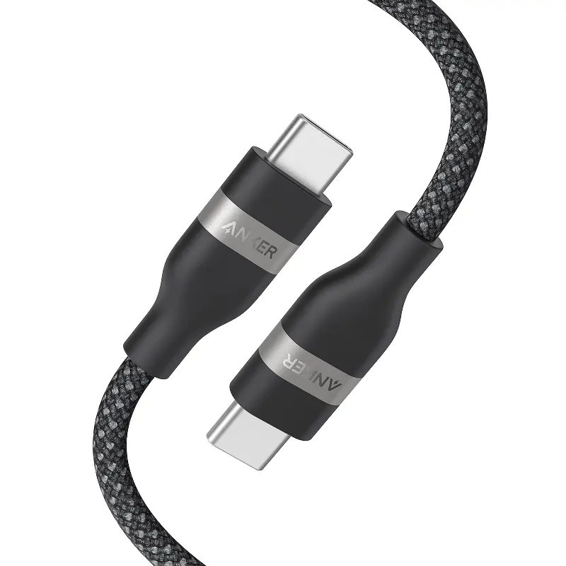 ANKER USB-C to USB-C Cable 3ft 240w BIO Black
