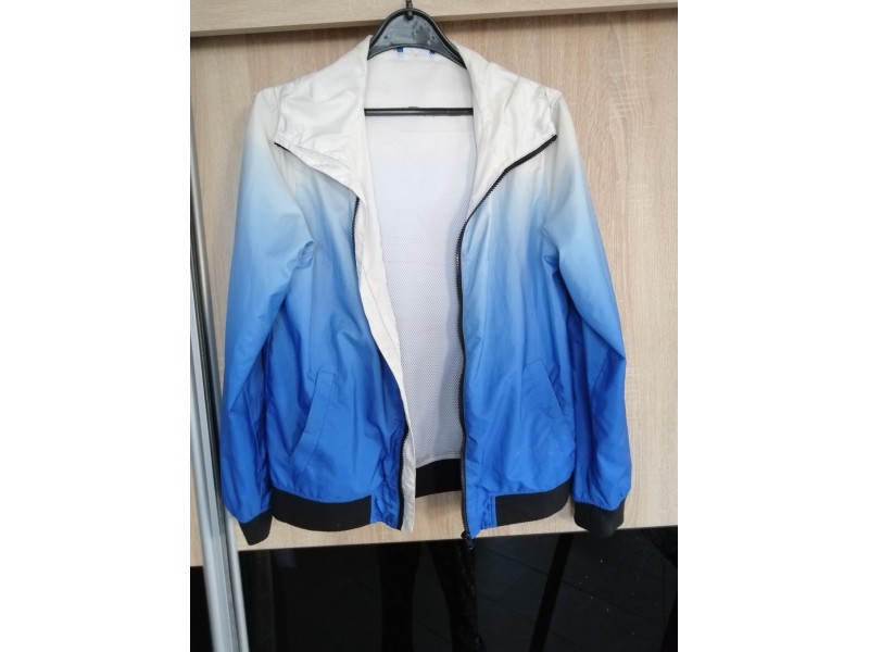 Blu kids bomber jakna, 164 cm