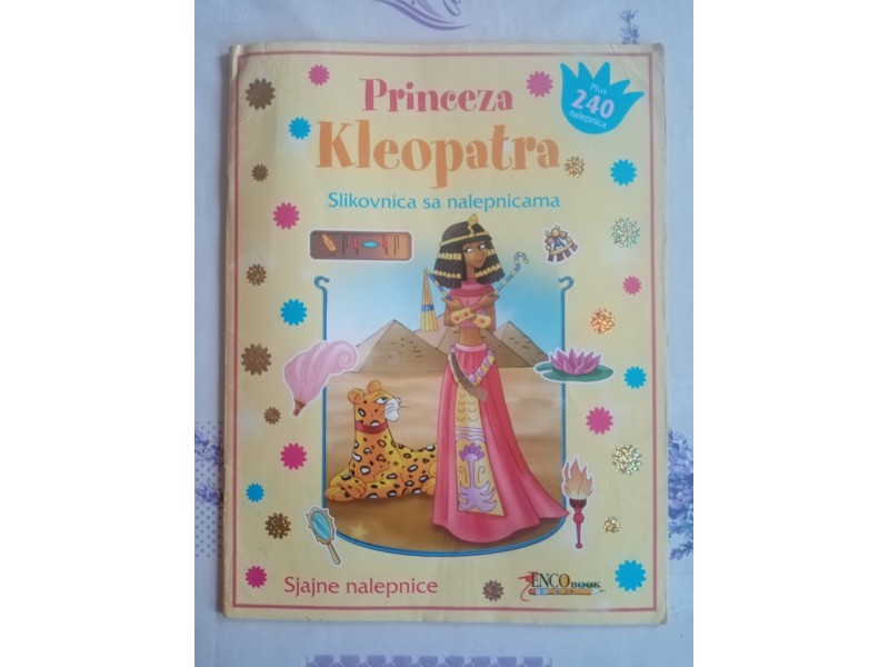 PRINCEZA KLEOPATA - SLIKOVNICA SA NALEPNICAMA