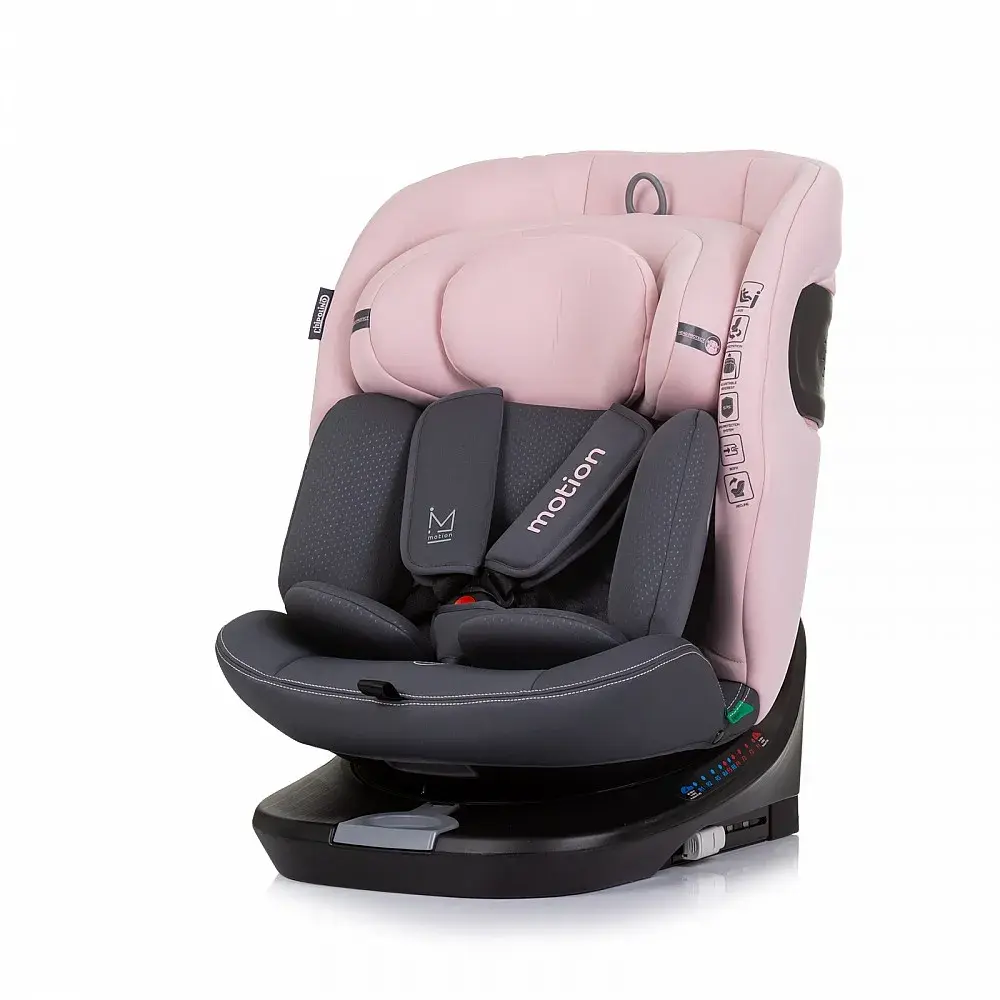 Chipolino Auto sedište 40-150cm Motion, Isofix, Roze