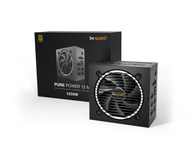 BE QUIET Napajanje Be Quiet Pure Power 12 M 1200W BN346 Gold Modularno ATX3.0
