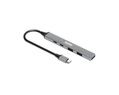 PORT DESIGNS HUB Port Designs USB-C/USB-A 3.2x1/USB-A 2.0x2/USB-C/PD 100W