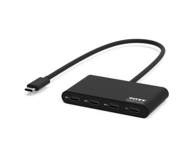 PORT DESIGNS USB HUB Port Designs USB-C hub/3XUSB-C/USB-C pd