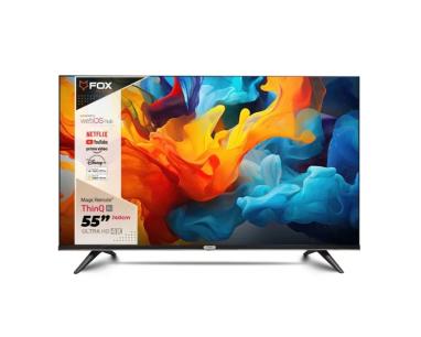 FOX SMART LED TV 55 FOX 55WOS626D 3840x2160/4K/DVB-T2/Bluetooth/WiFi/Magic Remote/Frameless/webOS