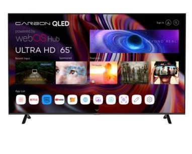 CARBON SMART QLED TV 65 Carbon 65QLED4KSW 3840x2160/4K/DVB-T2/Bluetooth/WiFi/Magic Remote/Frameless/webOS