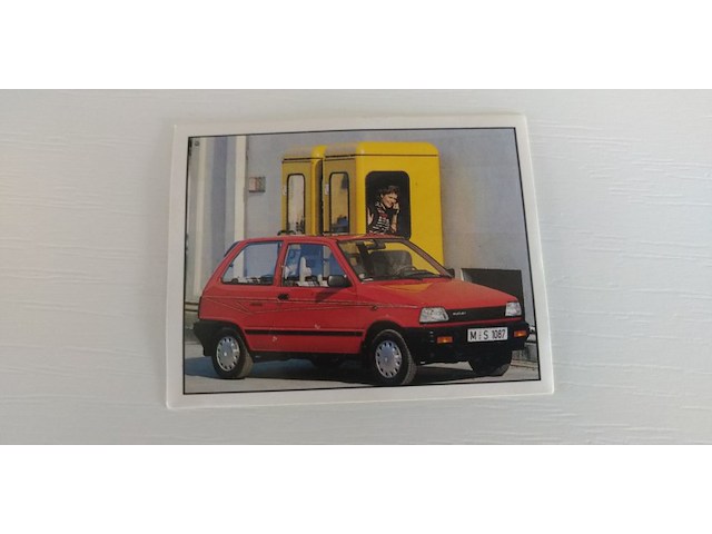 Panini Super auto sličica broj 015
