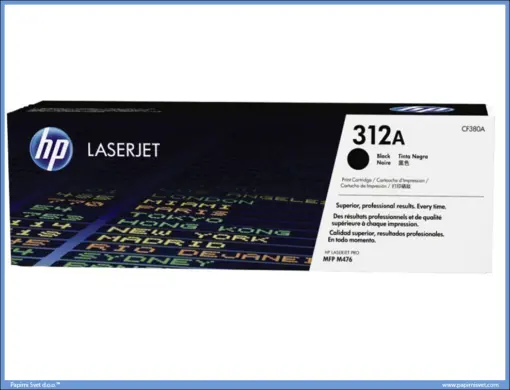 HP Toner CF380, 312A CRNI Black