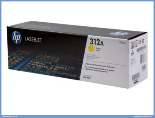 HP Toner CF382, 312A Yellow ŽUTI
