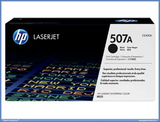 HP Toner CE400A, 507A CRNI Black