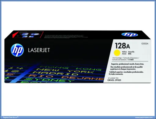 HP Toner CE322A, 128A Yellow Žuti
