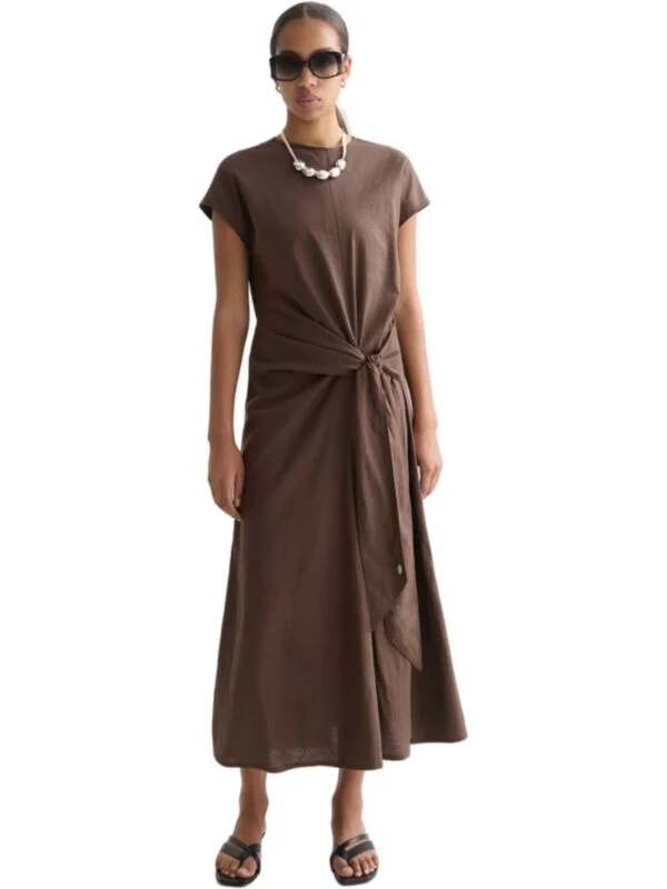 Scotch & Soda - Braon maxi haljina