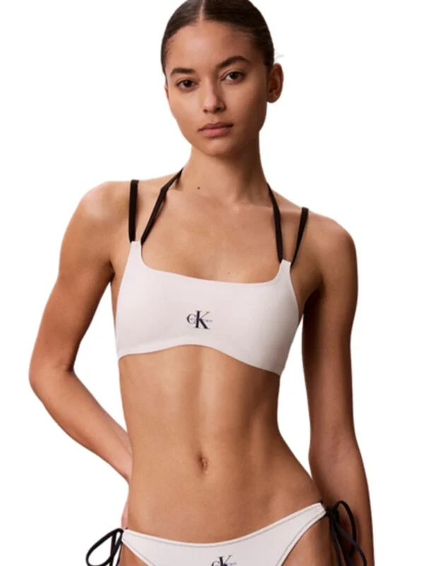 Calvin Klein - Beli ženski bikini top