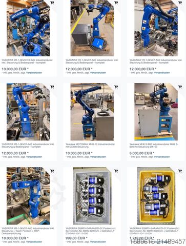 Industrijski robot – MH / HP / UP / NX / DX
YASKAWA