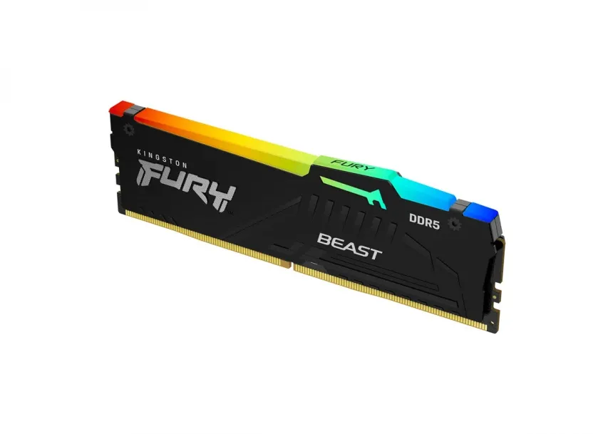KINGSTON DIMM DDR5 32GB 6000MT/s KF560C30BBEA-32 FURY Beast Black RGB EXPO