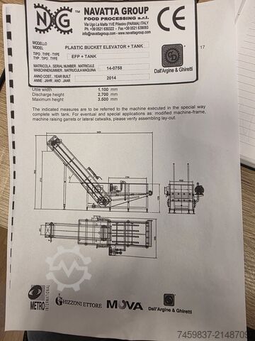 Mašine za pranje i blanširanje povrća
Navatta machines