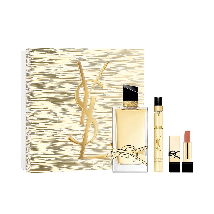 YSL Libre set (EDP 90ml + EDP 10ml + Lipstick 1.3g)