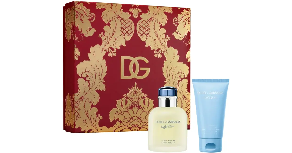 D&G Muški parfemski set Light blue, EDT, 75 ml + Losion za telo, 50 ml