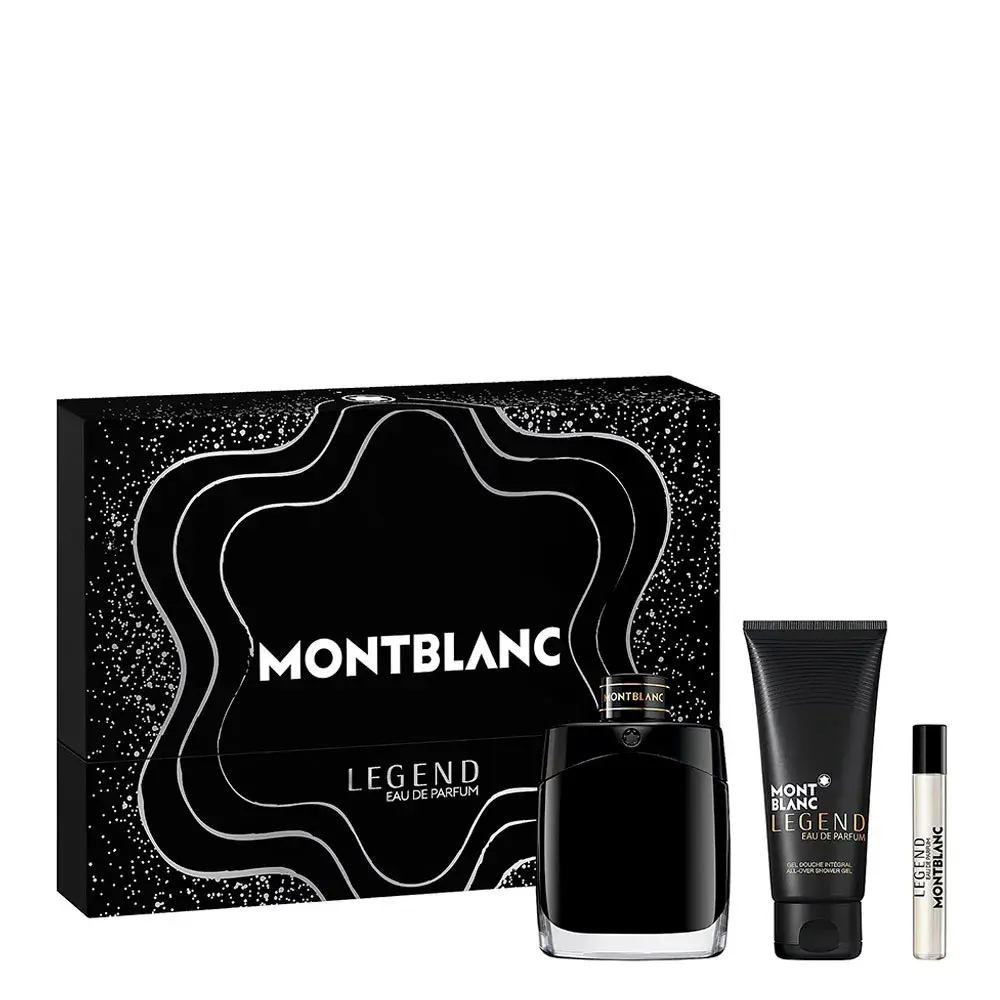 Mont Blanc Legend Set muški parfem, EDP, 100 ml + Mini, 7.5 ml + Gel za tuširanje, 100 ml