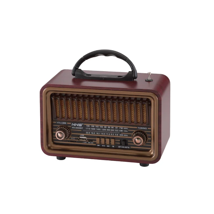 Prenosni retro Bluetooth radio 8069BT/B S-8069BT/B