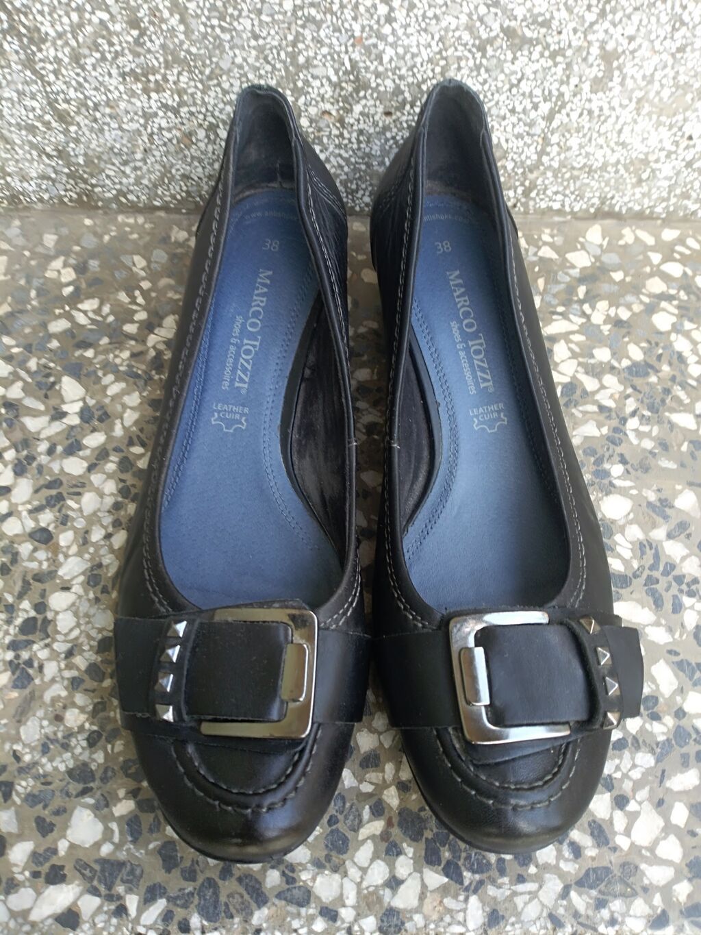 Marco Tozzi kožne baletanke br.38 - Model: klasične baletanke sa