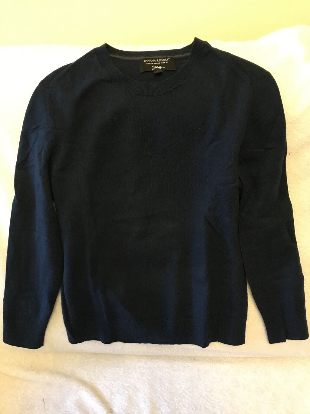 Original BANANAREPUBLIC dzemper M / Merino wolle 100% Italian merino
