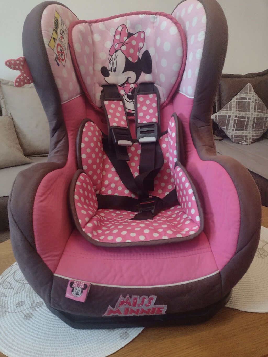 Auto sediste MISS MINNIE 0-18 Kg - Auto sedište MINI Od 0-18 Kg
