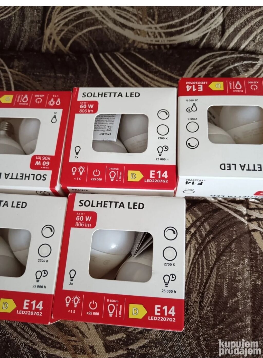 LED sijalice E14 – više modela pojedinacno 95 din