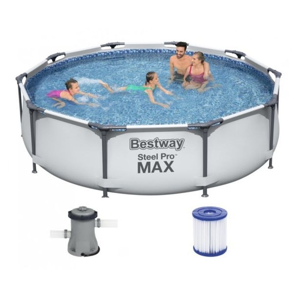 Bestway Steel Pro MAX – samostojeći baštenski bazen sa metalnom