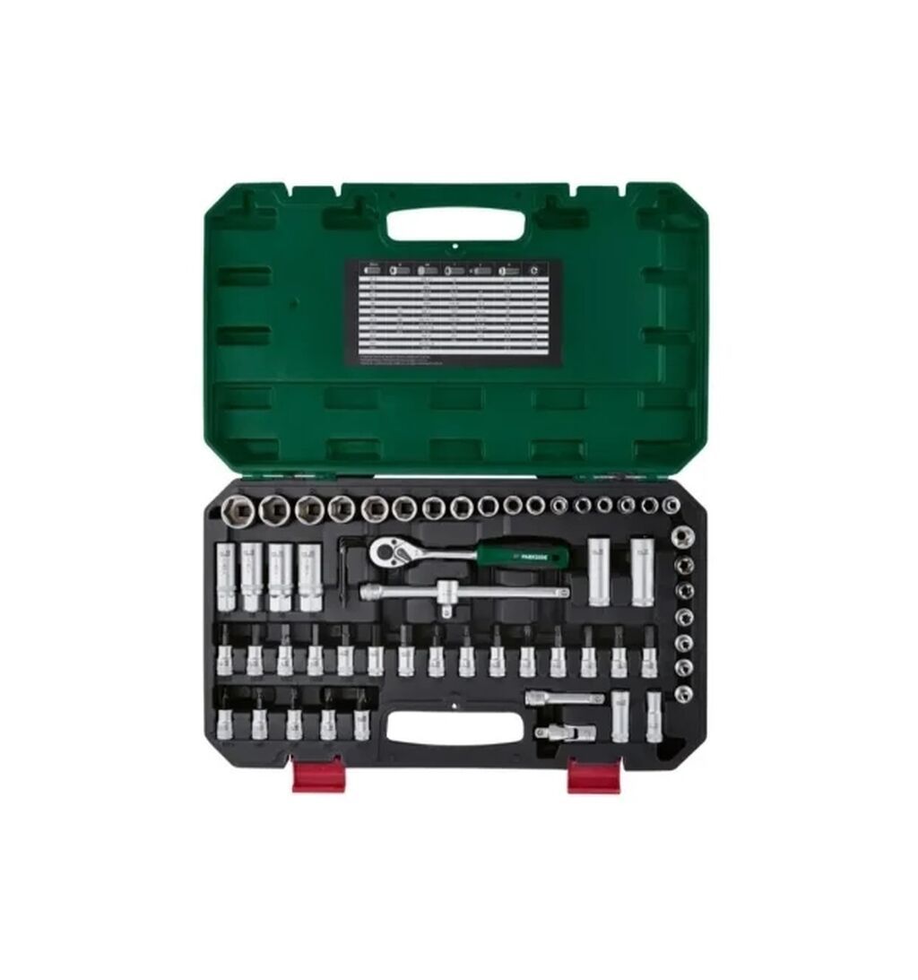 Set nasadnih ključeva i bitova u koferu 65 delova - Kompletnan set