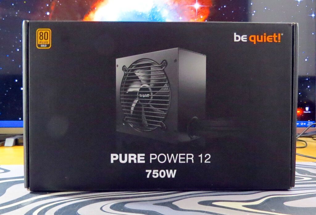 Be Quiet! Pure Power 12 750W Gold ATX3.1 PCIe5.1 16-Pin MTBF 11.5 god