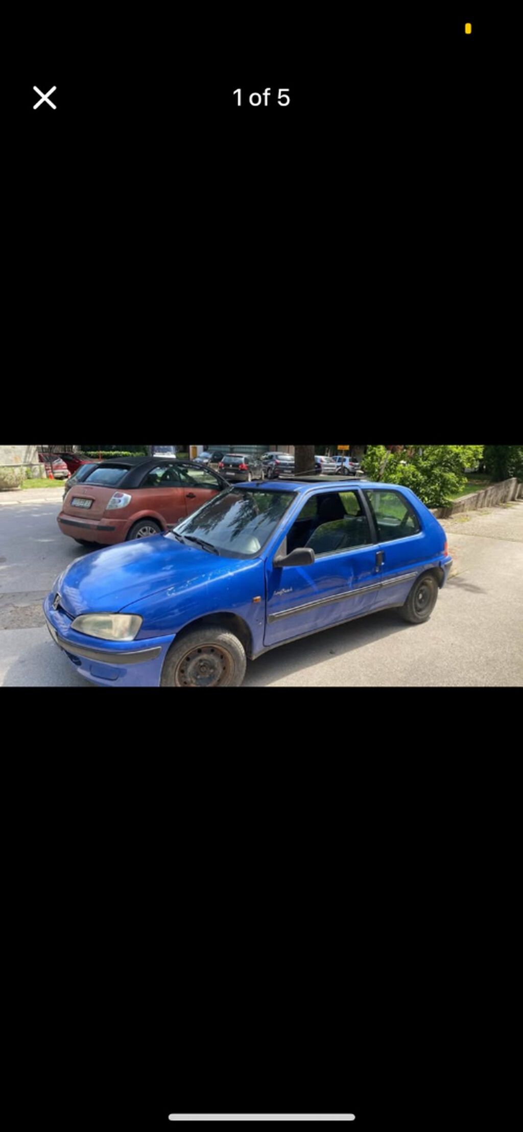 Za sve informacije nazvati.Peugeot 106, plava boja, trovratni hečbek
