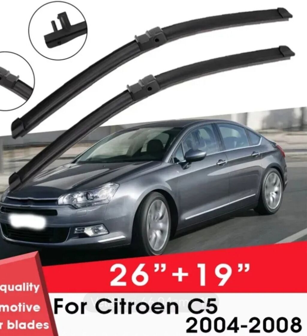 Set brisača za vetrobran – Citroën C5 (2004–2008) - Dimenzije: 26" +