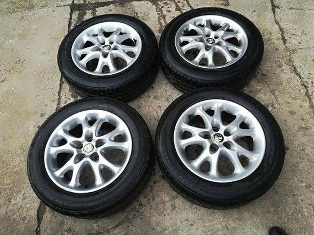 Alu felne 15 5x98 Alfa 147-156 bez guma. Alu felne 15 5x98 Alfa