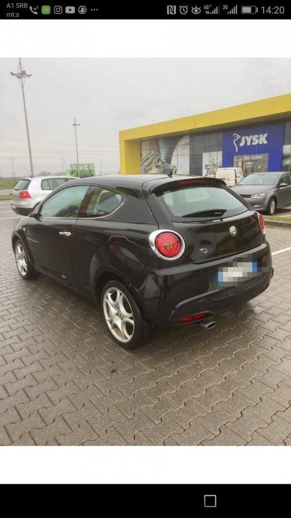 Alfa Romeo Mito kacket. Alfa Romeo Mito kacket Originalni delovi Alfa
