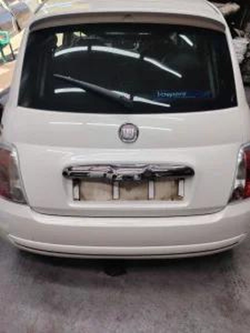 Fiat 500 Gepek vrata kod boje 268/a. Fiat 500 Gepek vrata kod boje